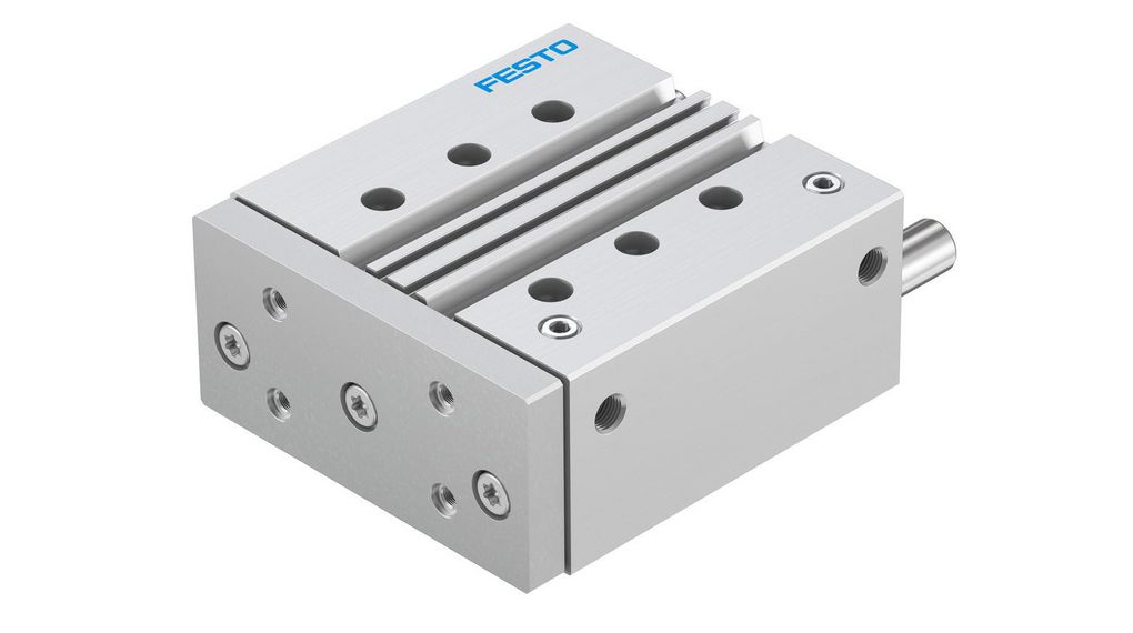170956 | Festo Guide Cylinder, 100mm, 600mm/s, 100 ... 1MPa, 60°C, Bore ...