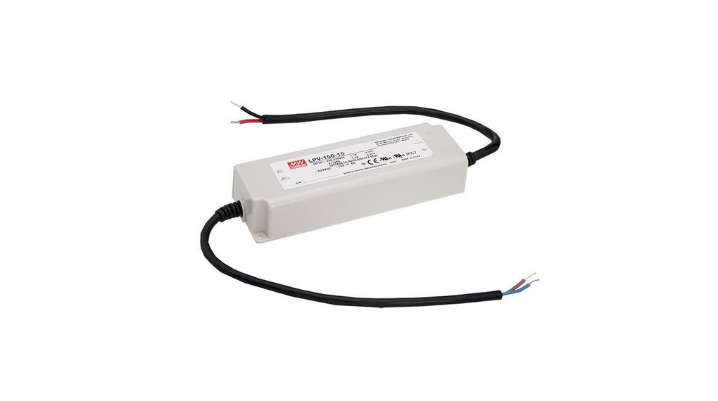 LPV-150-48 | MEAN WELL LED Driver 153W 3.2A ... 48V IP67 | Distrelec ...