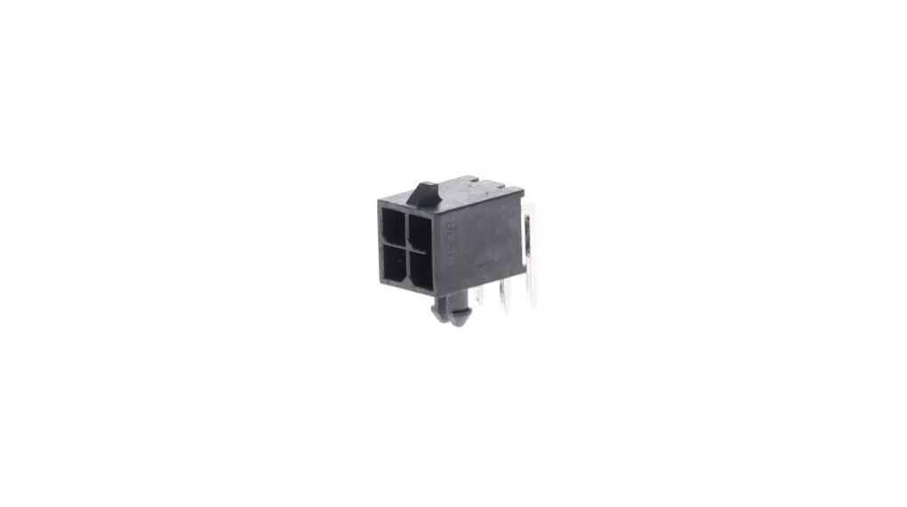 212528-0400 | Molex PCB Header, Male, 12.5A, 600V, Contacts - 4 ...