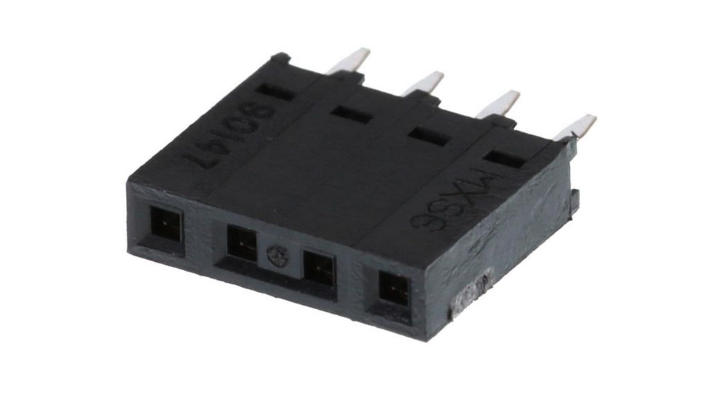 90147-1104 | Molex C-Grid III PC Board Connector Single Row Vertical 4 ...