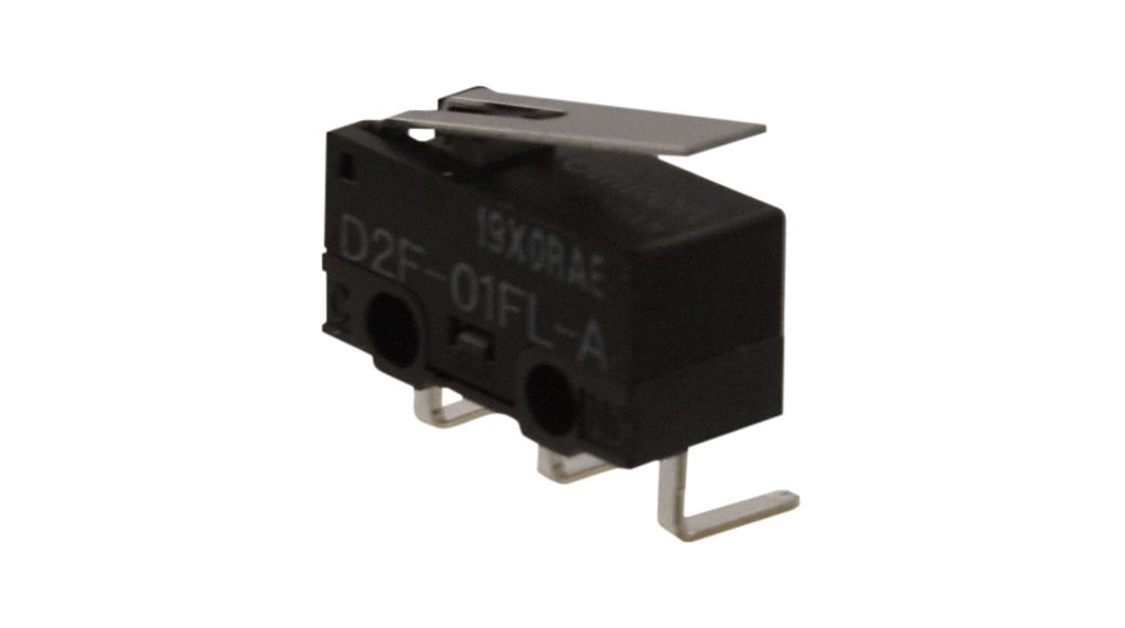 D2F-01FL-A | Omron Electronic Components Micro Switch, D2F, 100mA, 1CO ...