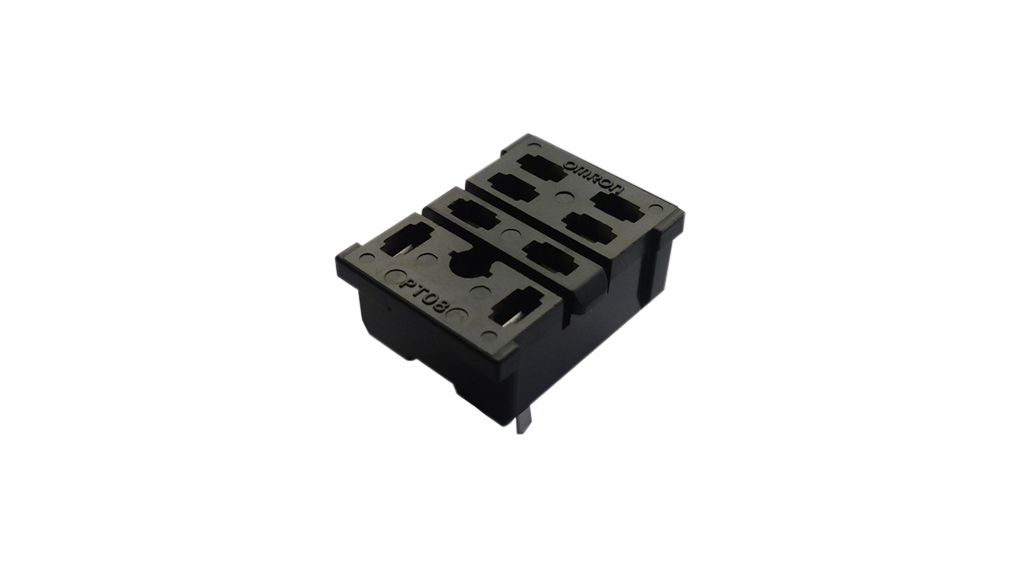 PT080 | Omron Industrial Automation Relay Socket, LY, 2-Pole, 15A, 250V ...