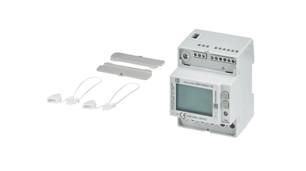 1219095 | Phoenix Contact Energiemeter MODBUS RTU / RS485 288V IP51 ...