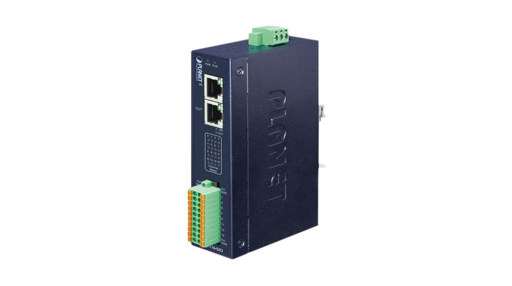 IECS-1116-DO | Planet Remote I/O Module, EtherCAT 16DO 48V | Distrelec Switzerland