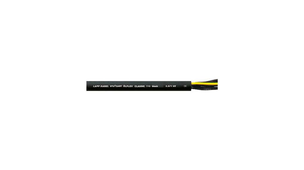 1120232 | Lapp ÖLFLEX CLASSIC 110 Control Cable, 2 Cores, 0.75 mm², YY ...