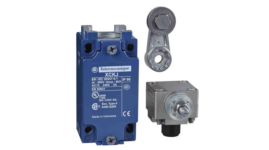 XCKJ10513H7 | Telemecanique Sensors XCKJ Series Roller Lever Limit ...