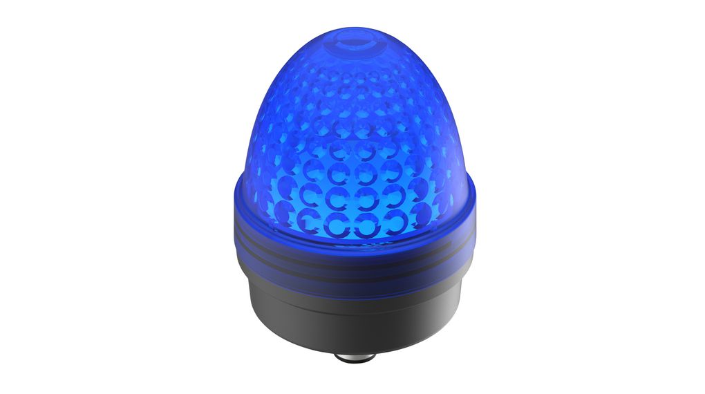 1690100031600 | RAFI Signalleuchte 28V 57mm Blau IP65 / IP66 / IP67 ...