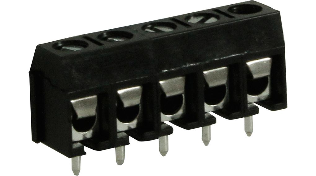 RND 205-00015 | RND Wire-To-Board Terminal Block, THT, 5mm Pitch, Right ...