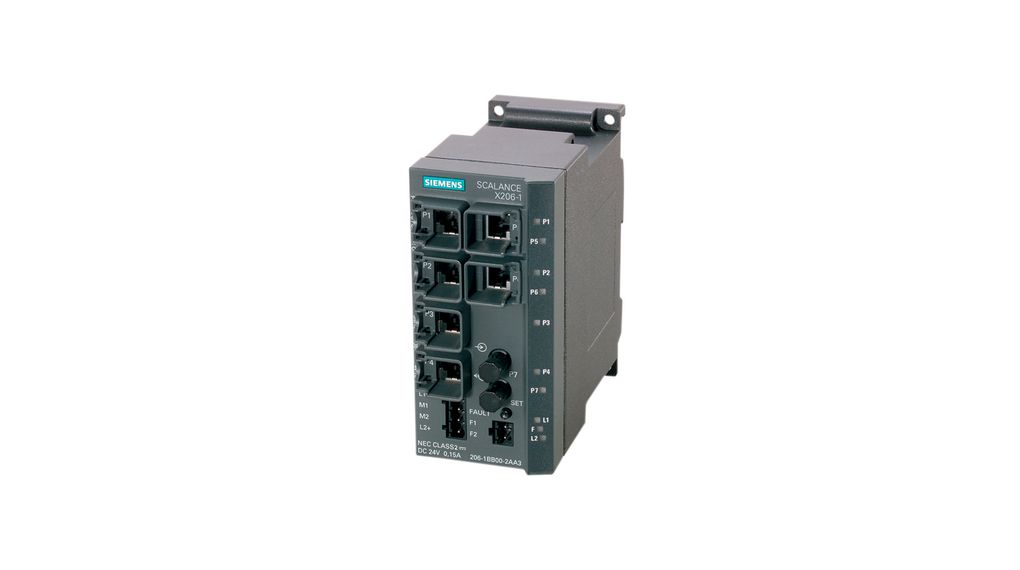 6GK5206-1BB10-2AA3 | Siemens Industrial Ethernet Switch, RJ45 Ports 6 ...