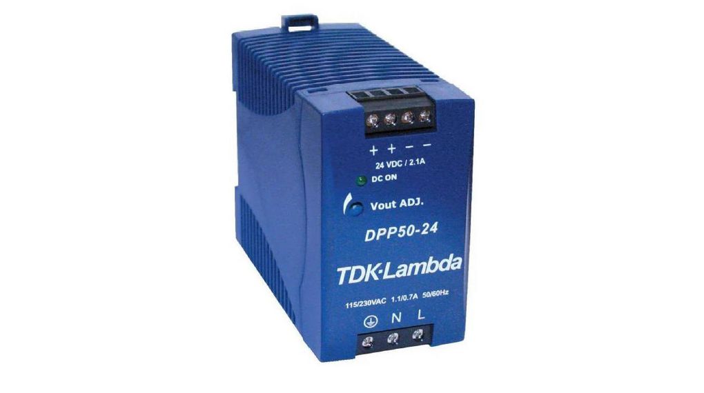 DPP50-48 | TDK-Lambda Netzteil für DIN-Schiene 87% 48V 1.05A 50W ...