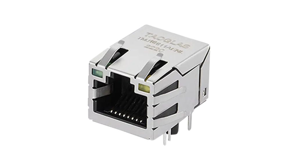 TMJ16611AENL | Taoglas Industrial Connector, 10/100 Base-T, RJ45 ...