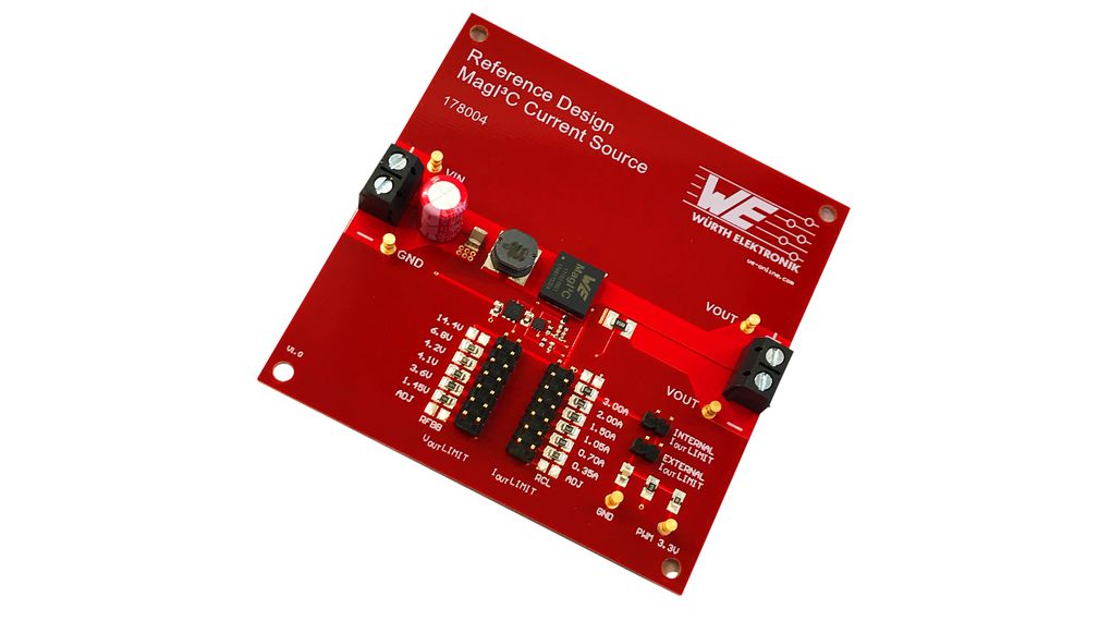 178004 | Würth Elektronik MagI³C Reference Design Current Source Board ...