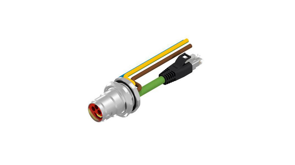 57-22004 | Amphenol Industrial Connector, 7 Contacts, Panel, B17 ...