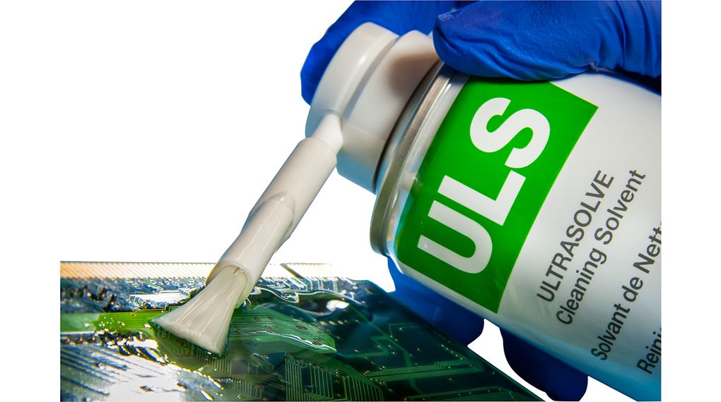 ULS400DB | Electrolube Ultrasolve Cleaning Solvent with Brush Spray ...