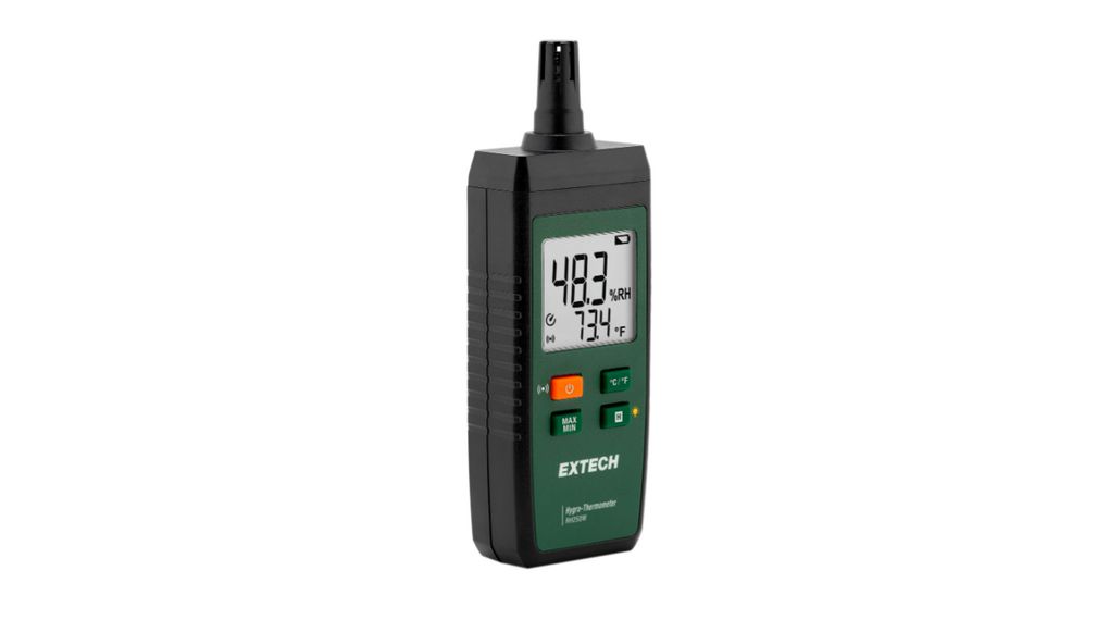 RH250W | Extech Instruments Hygro-Thermometer, 0 ... 100%, -10 ... 60°C | Distrelec Germany