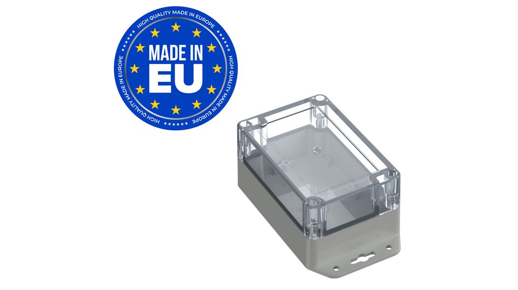 RND 455-01366 | RND Plastic Enclosure with Clear Lid Universal ...