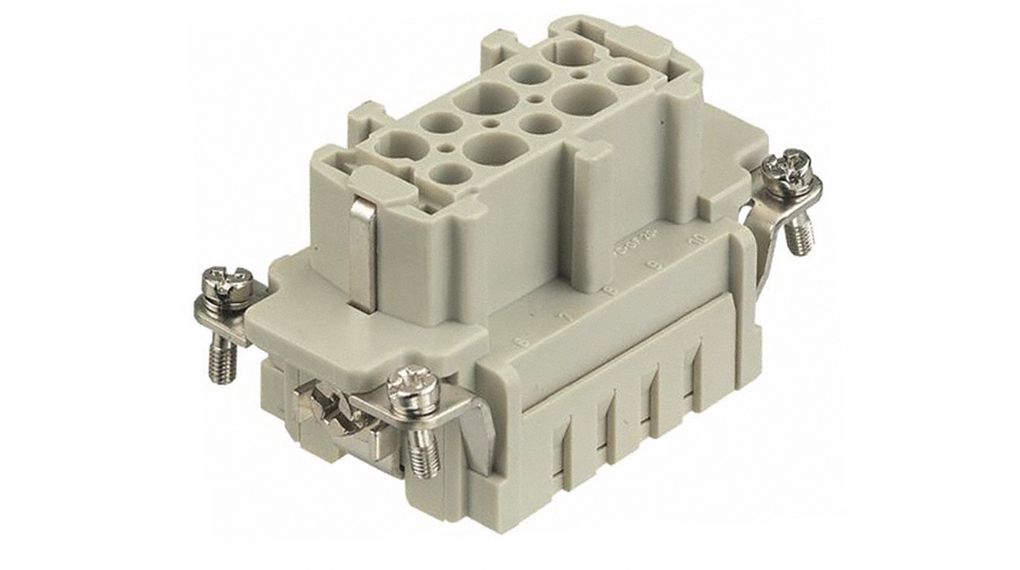 09 33 010 2702 | HARTING Socket insert, 10-pin crimp connection, 10 ...