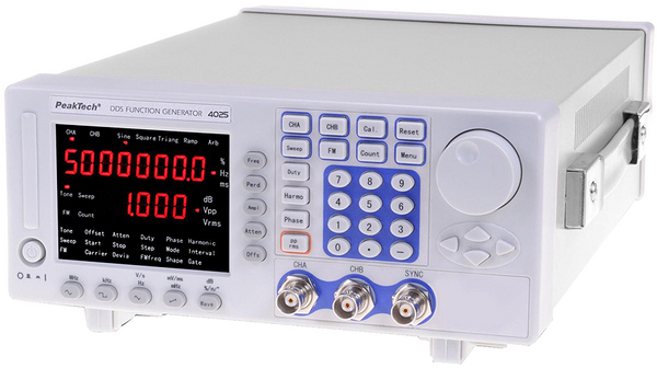 P4025 | PeakTech Function Generator | Distrelec Germany