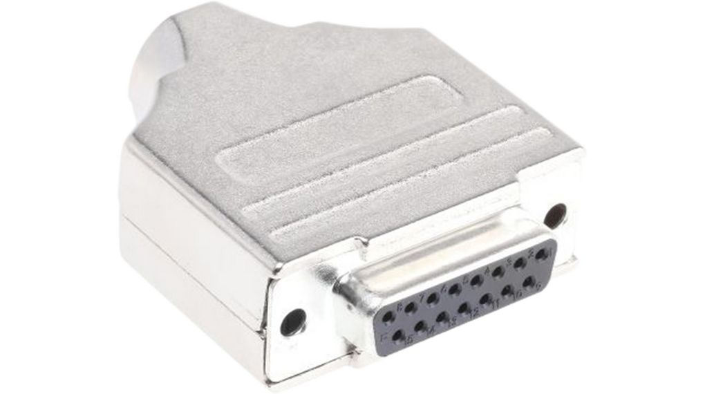 MHDM15-DM15S-K | MH Connectors D-Sub Connector Kit, DA-15 Socket ...