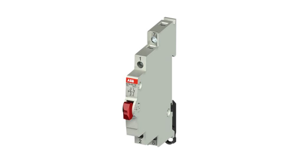 2CCA703151R0001 | ABB Pushbutton Distribution Board Switch 16 A 250V 1NO + 1NC Direct Mount ...