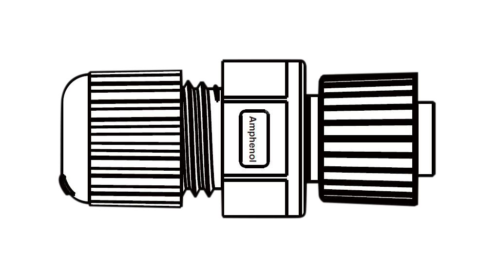 M12A-08BFFA-SL8001 | Amphenol LTW Circular Connector, M12, Socket ...