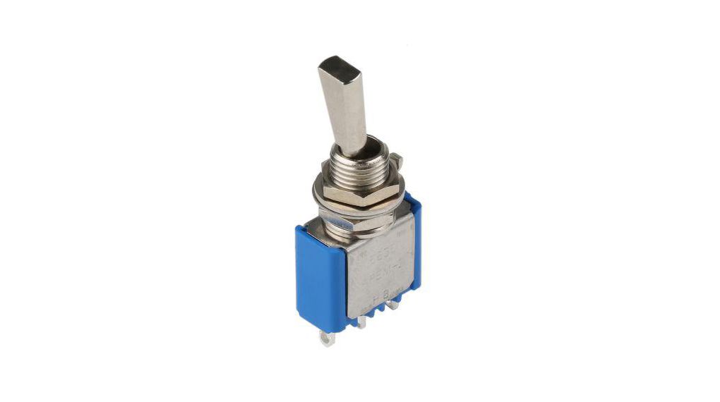 5636A9 | Apem Toggle Switch, Panel Mount, On-On, SPDT, Solder Terminal ...