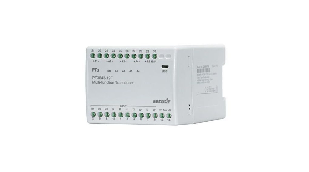 DPT723-12F | CEWE 3-Phase Universal Transducer, DPT300, Analogue, IP20 ...