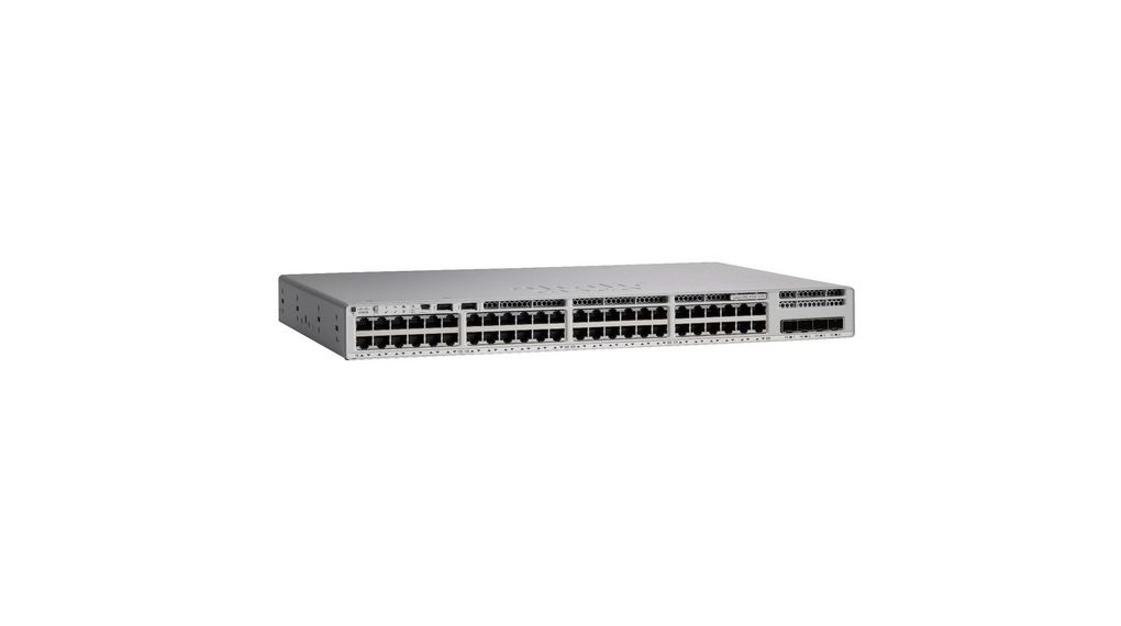 C9200-48PL-A | Cisco PoE Switch, Managed, 370W, RJ45 Ports 48, PoE ...