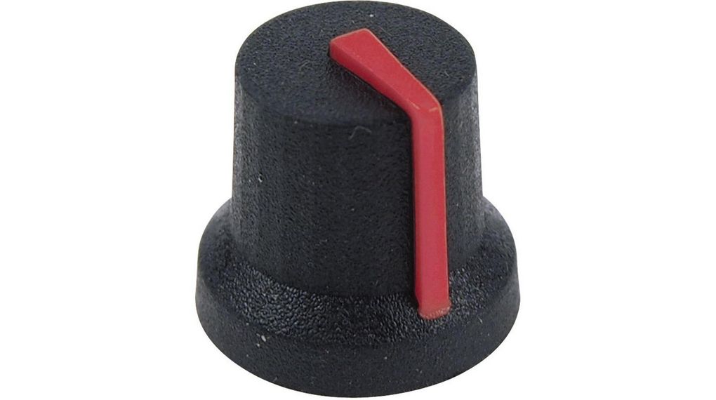 FC72602S | Cliff Rotary Knob 16mm Black Red Indication Line Rotary ...