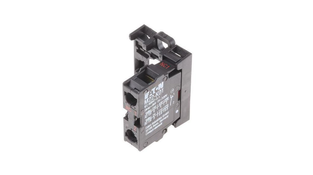 216503 M22-AK01 | Eaton Möller RMQ Titan Series Contact Block, 500V, 1NC | Distrelec Belgium