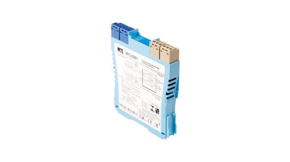 MTL5561/RS | Eaton 2 Channel Zener Barrier, Fire & Smoke Detector Interface, ATEX | Distrelec ...