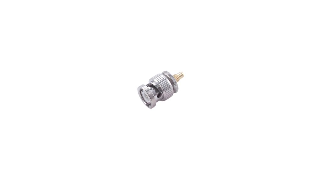 33_BNC-SMC-50-2/1--_NE | Huber+Suhner RF Adapter, Straight, BNC Socket ...