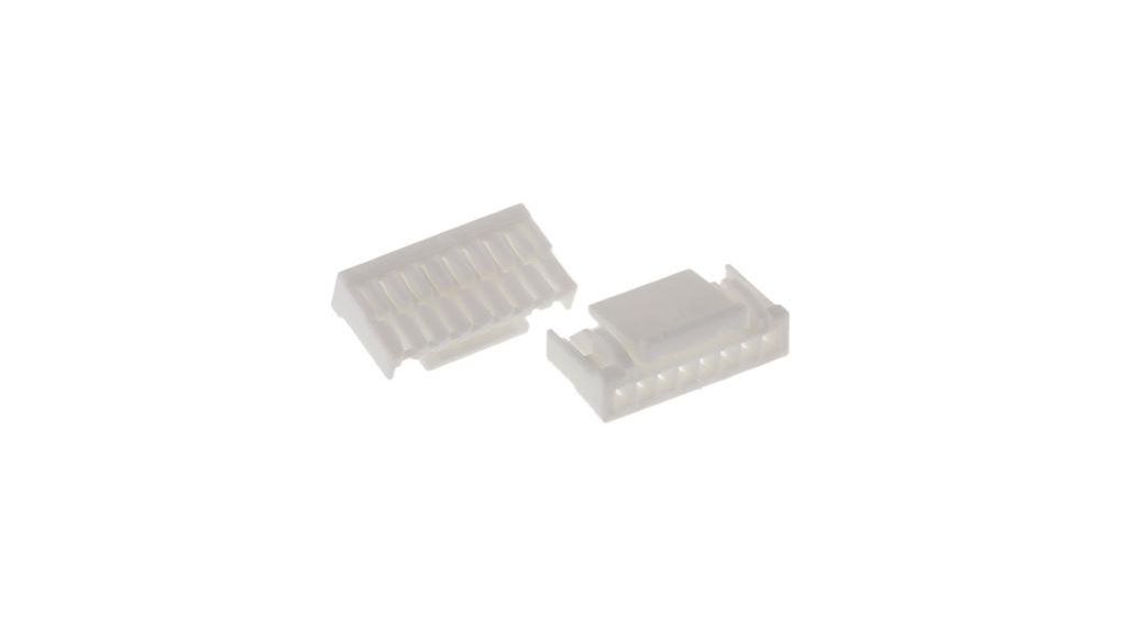 GHR-08V-S | JST , GH Connector Housing, 1.25mm Pitch, 8 Way, 1 Row Right Angle, Straight ...