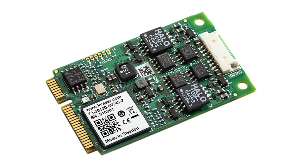 00743-7 | Kvaser Interface Card, CAN/Mini PCI Express | Distrelec Germany