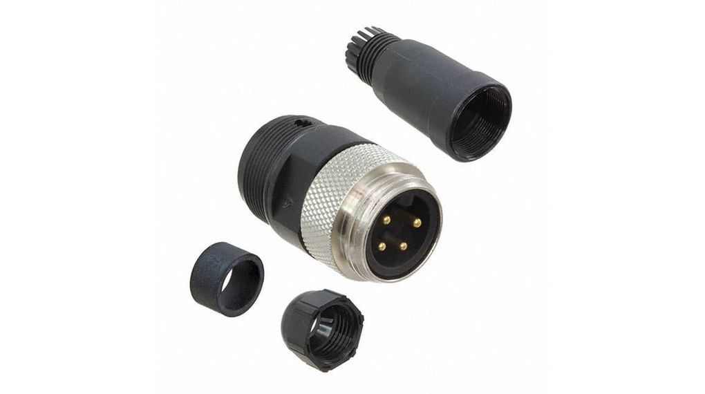 1300170058 | Molex Mini-Change Field Attachable Male Connector 4 Pole ...