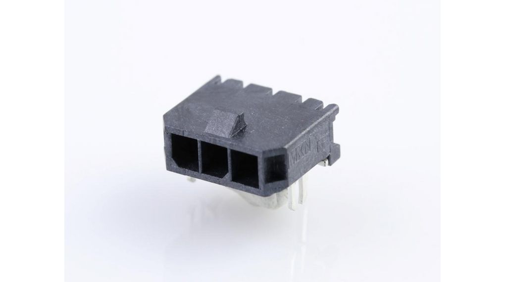 43650-0304 | Molex Micro-Fit 3.0 90° HDR 3.00mm Single Row 2 Circuits ...