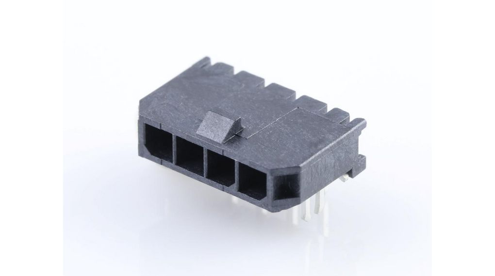 43650-0405 | Molex Micro-Fit 3.0 90° HDR 3.00mm Single Row 8 Circuits ...