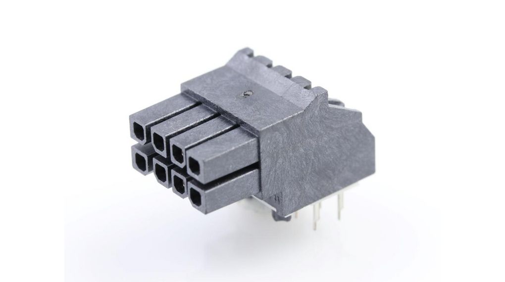 44764-0801 | Molex Micro-Fit BMI Receptacle Header Dual Row 90° with ...