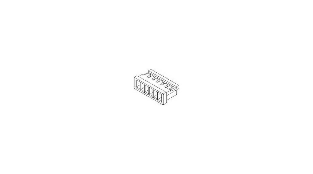 87439-1500 | Molex 1.50mm Pitch Pico-SPOX Receptacle Crimp Housing ...
