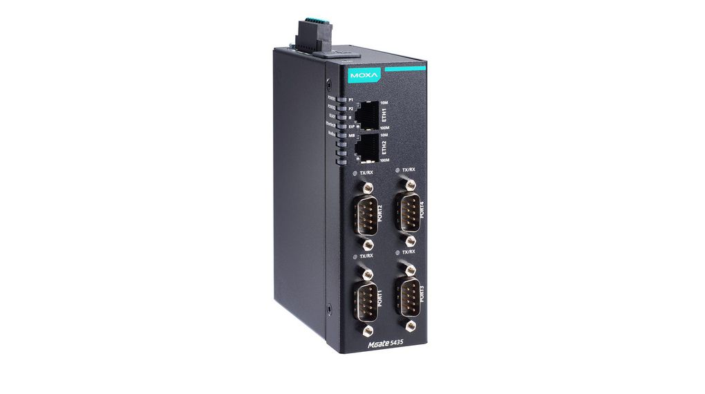 MGATE 5435-T | Moxa Interface Gateway, MODBUS RTU / ASCII / MODBUS TCP ...