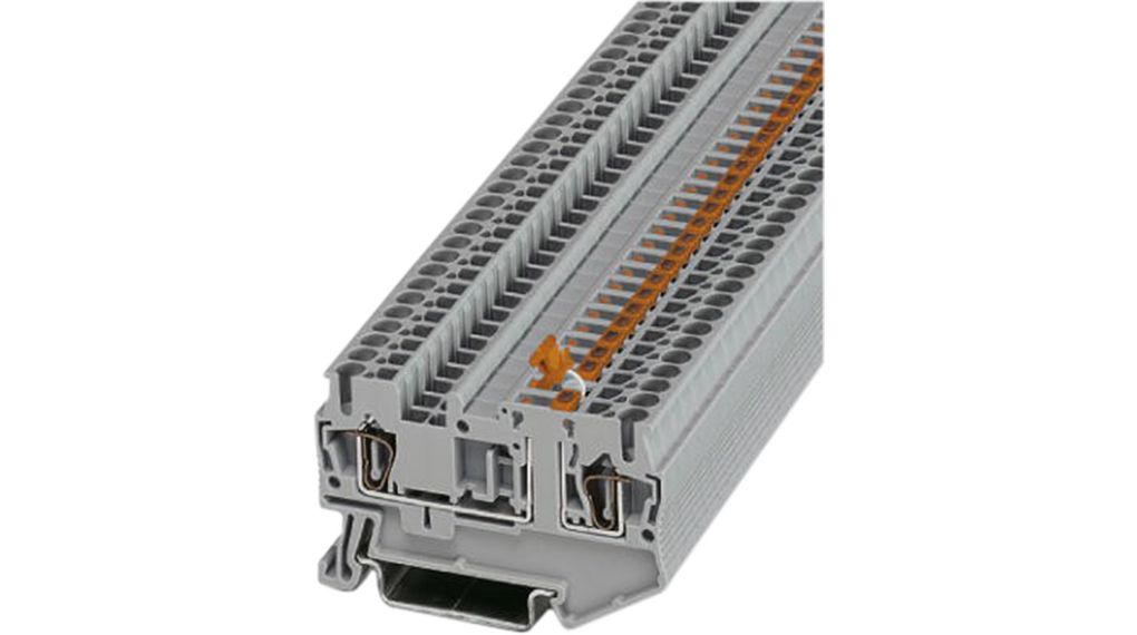3037818 | Phoenix Contact Feed-through terminal block, Spring Clamp, 2 ...