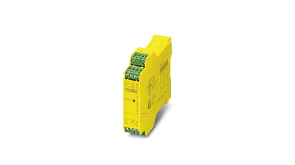 2981842 | Phoenix Contact Safety Relay, 24V, 3 Safety Contacts ...
