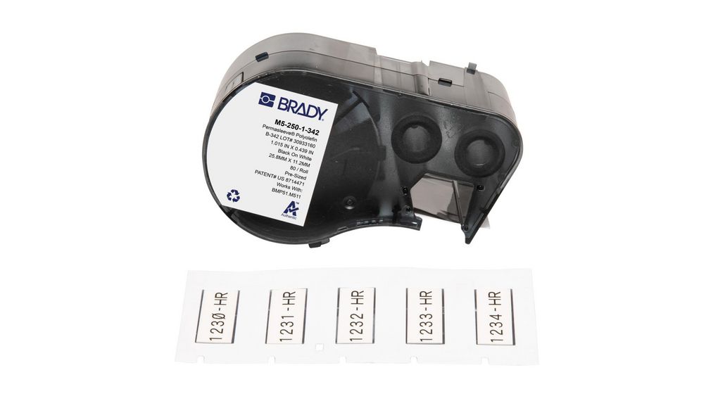 M5-250-1-342 | Brady BMP51/BMP53/M511 Label Printer PermaSlee ...