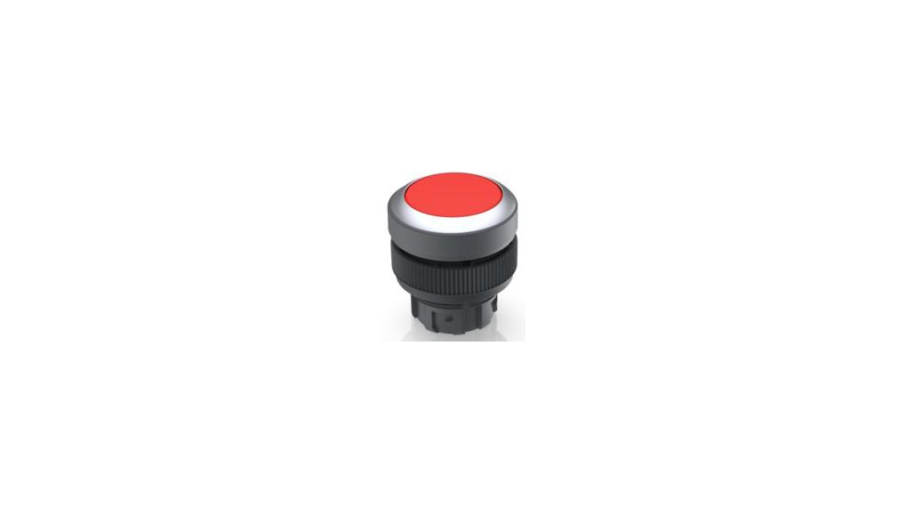 1302401210300 | RAFI Pushbutton Actuator with Metallic Silver Frontring ...