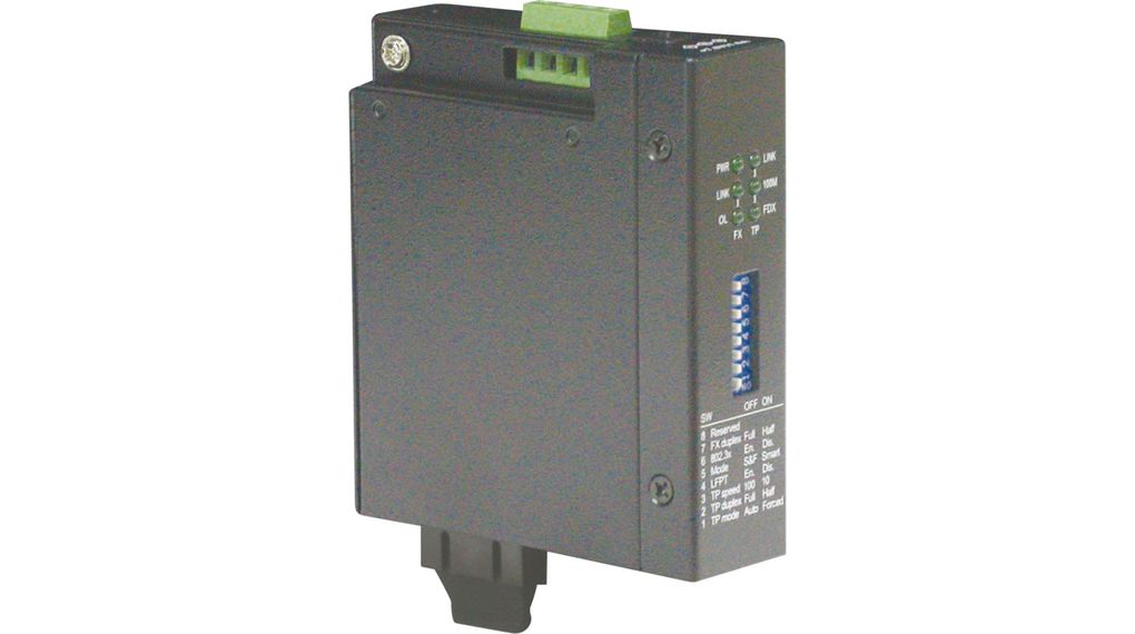 21.13.1143 | Roline Mediekonverterare, Ethernet - Multi-mode-fiber, Fiberportar 1SC | Elfa ...