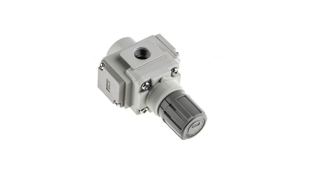 AR20-F02-B | SMC G 1/4 Pneumatic Regulator - 0.05MPa to 0.85MPa, 1/4in, 1MPa max. input ...