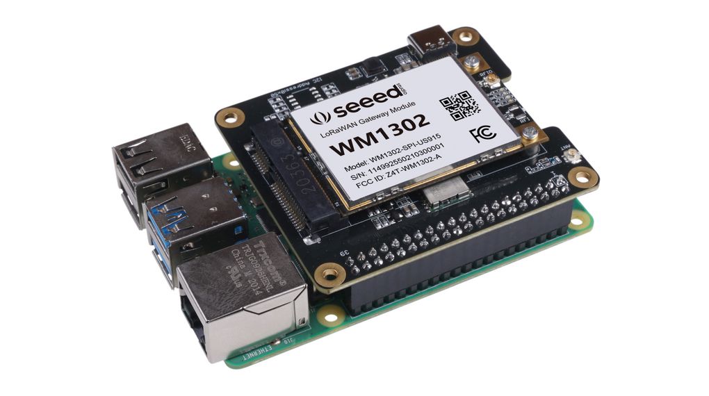 113100022 | Seeed Studio WM1302 LoRaWAN Communications HAT für ...