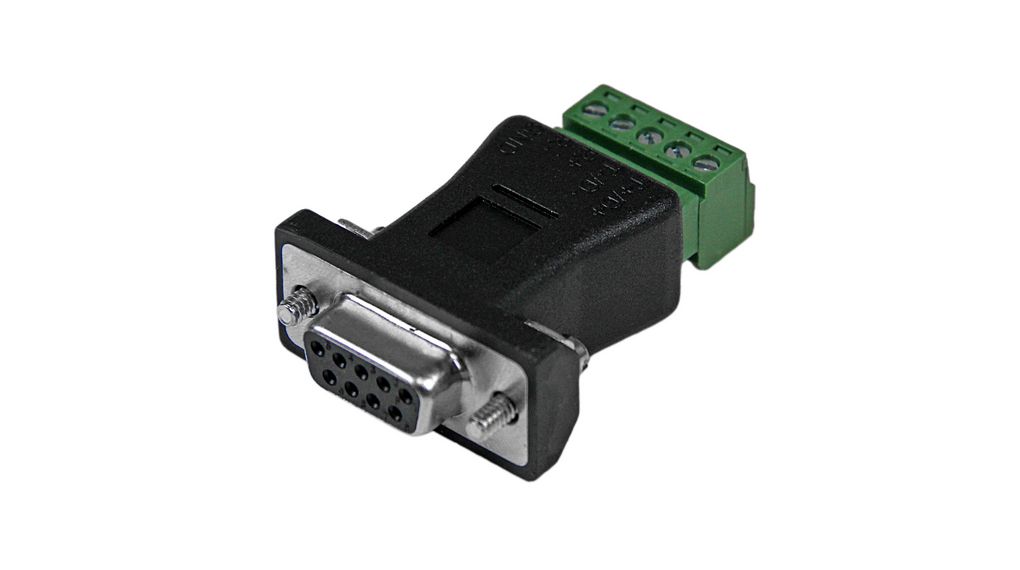 DB92422 | StarTech.com D-Sub Adapter, Terminal Block - D-Sub 9-Pin ...