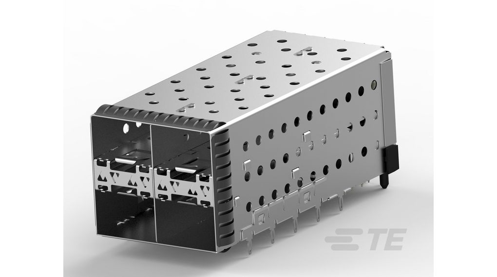 1-2007637-5 | TE Connectivity SFP+ assy 2x2 EMI Sprg 4 LP Sn Enhanced ...