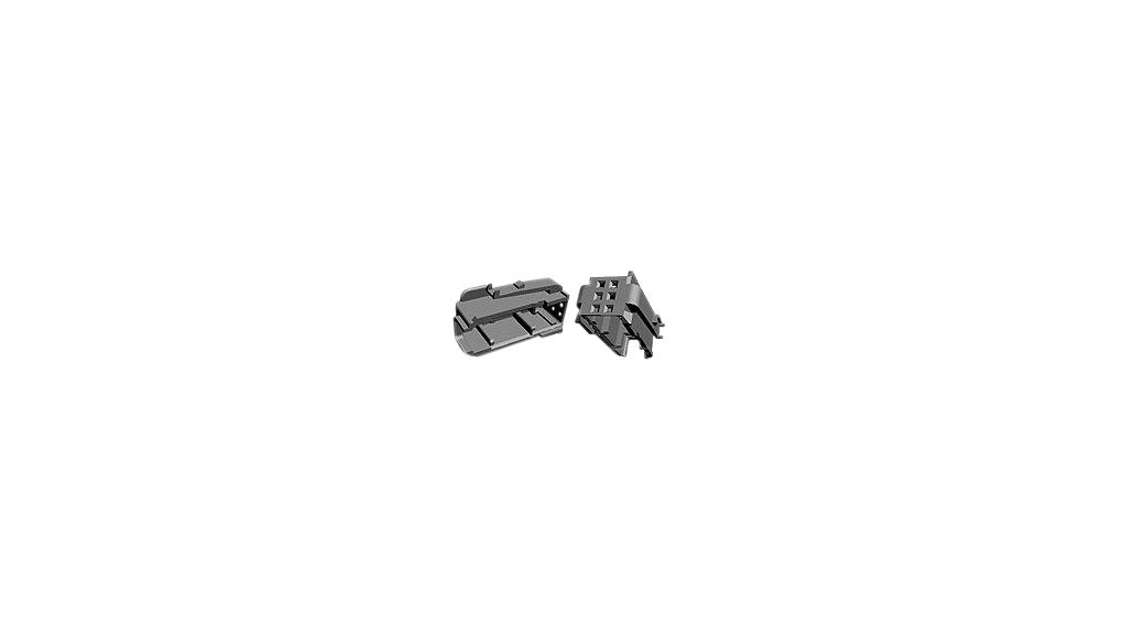 953382-1 | TE Connectivity - AMP Skyddmontering, MQS, Svart | Elfa ...